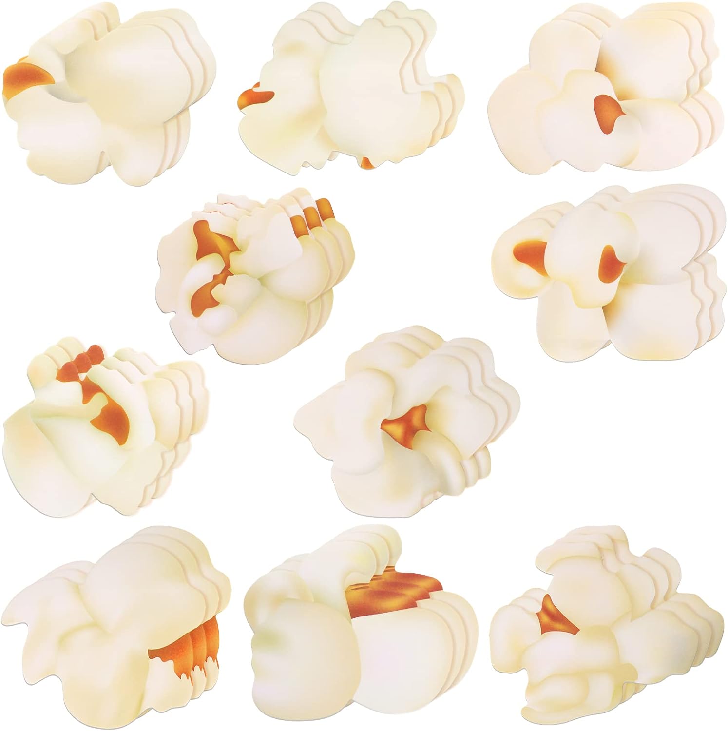 Amazon.com : 30 Packs Popcorn Sticky Notes Cute Sticky Notes 480 Sheets ...