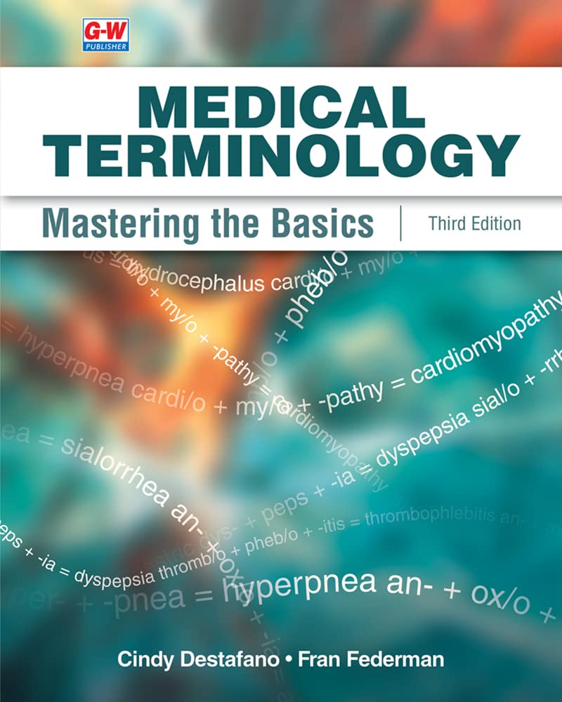 Medical Terminology: Mastering the Basics: 9781685842338: Medicine ...