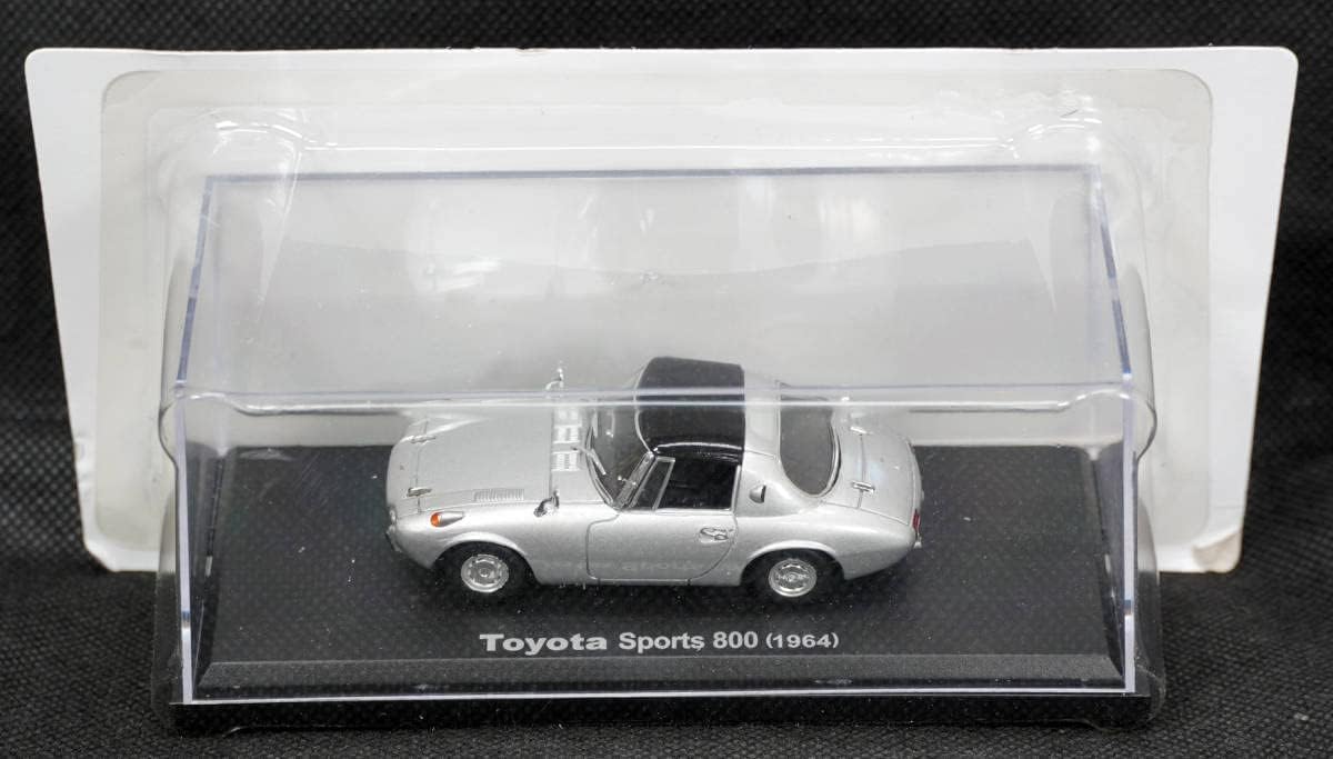 Amazon | 179 トヨタ スポーツ800 S800 シルバー 1964 国産名車コレクション1/43 アシェット | ミニカー・ダイキャストカー | ホビー