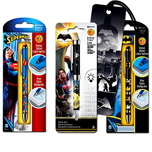 Inkworks SupermanaPen DC Comics Batman and Superman Pen Super Set -- 3 ...