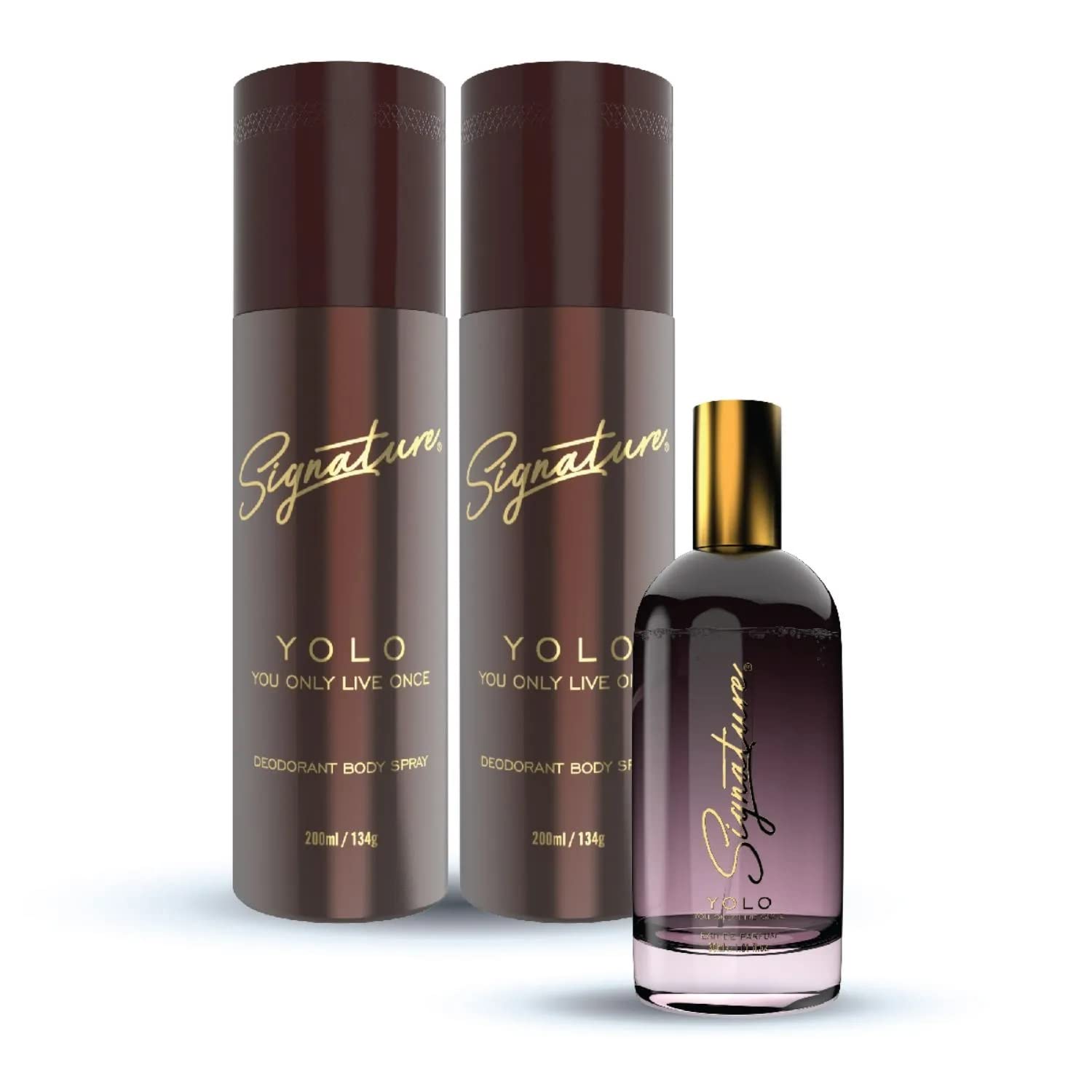 Buy Signature Deodorant Body Spray - Yolo | Fresh & Energetic Scent ...