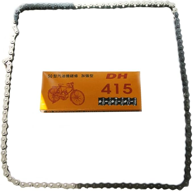 Amazon.com: 415 Chain Heavy Duty 2-Stroke 49/66/80cc Motorized Bicycl ...