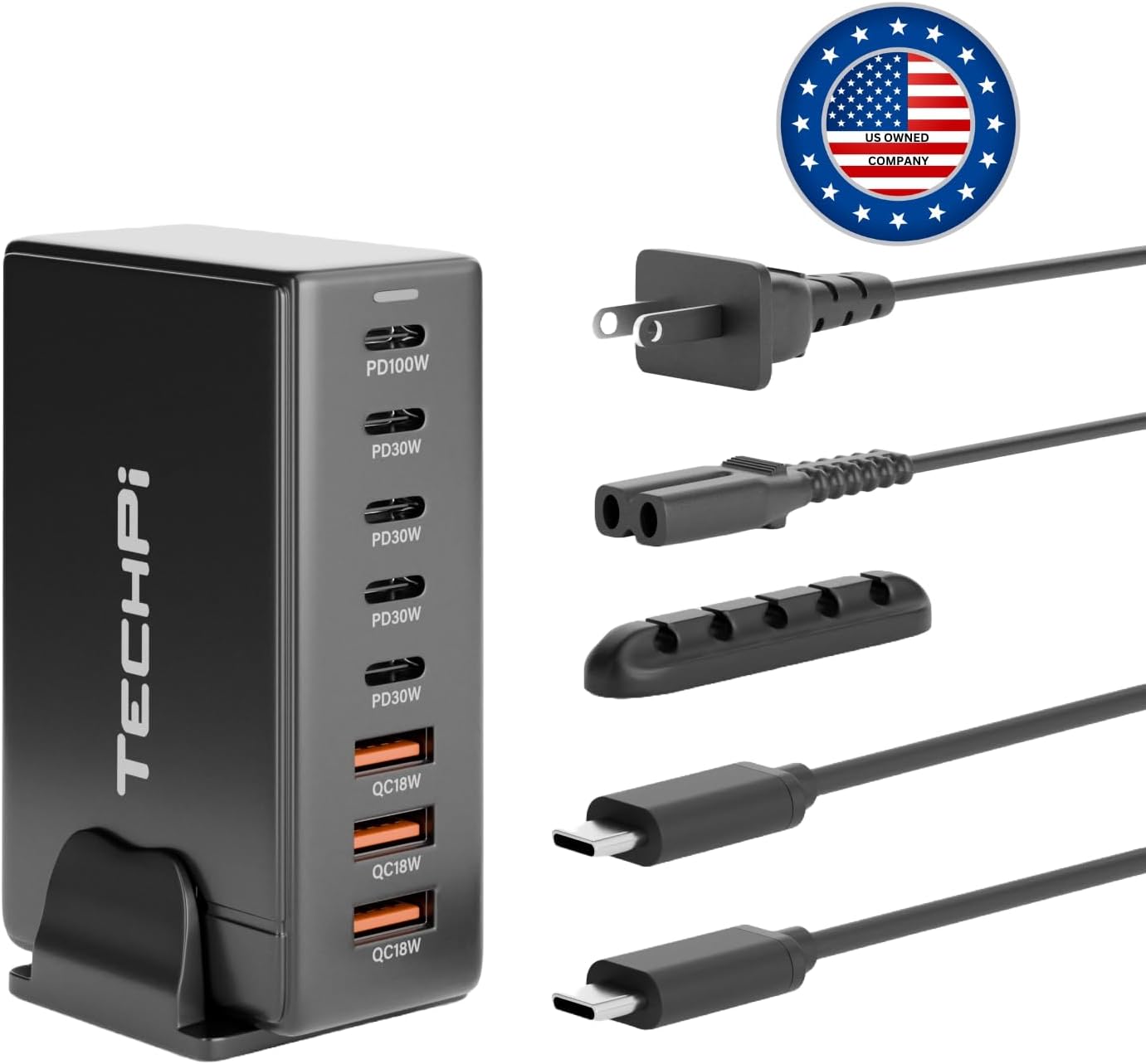 Amazon.com: 268W GaN USB Type C Charger 8 Ports Fast Charging Station ...