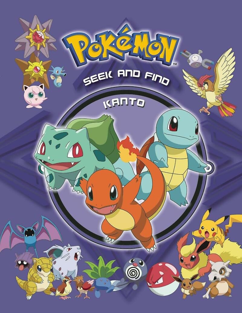 Pokémon Seek and Find: Kanto: Viz_Unknown: 9781421598109: Amazon.com: Books