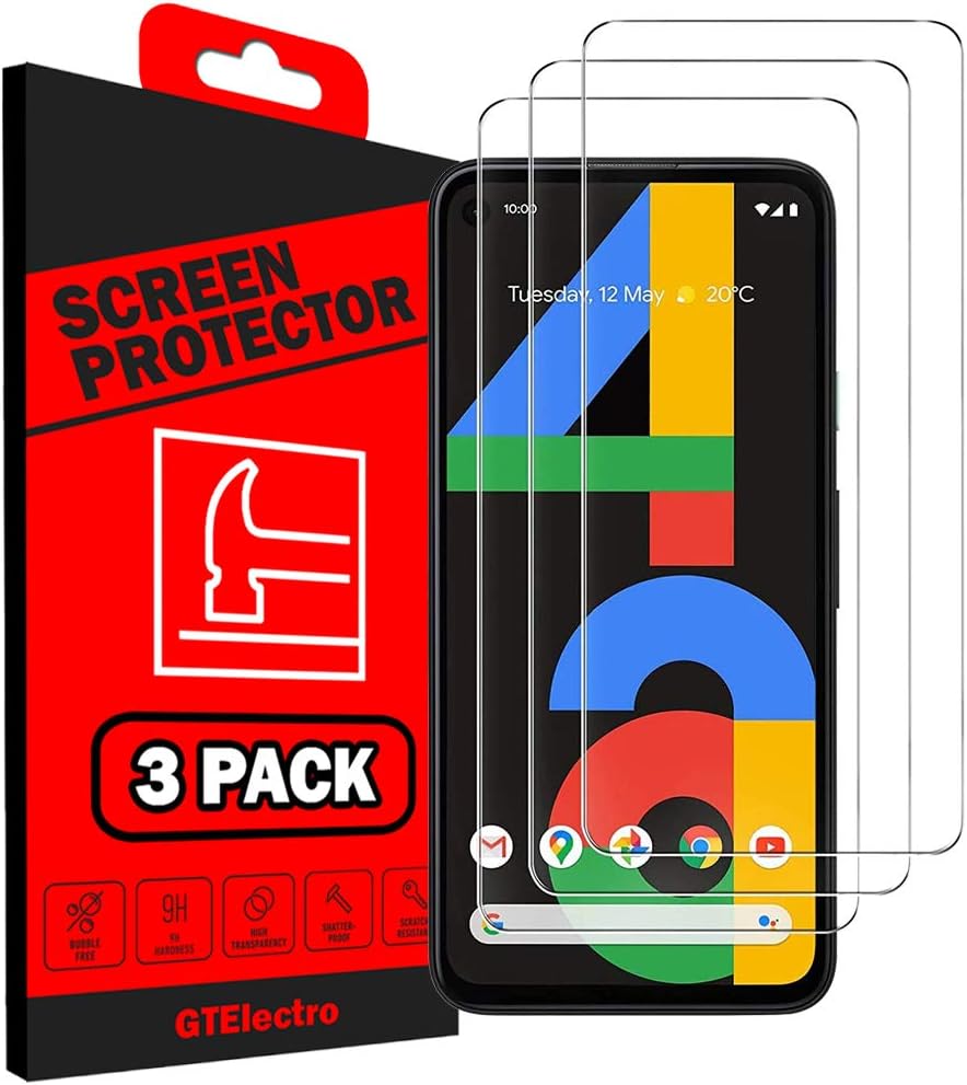 Amazon.com: [3+3 Pack] for Google Pixel 9 Screen Protector, 9H Tempered ...