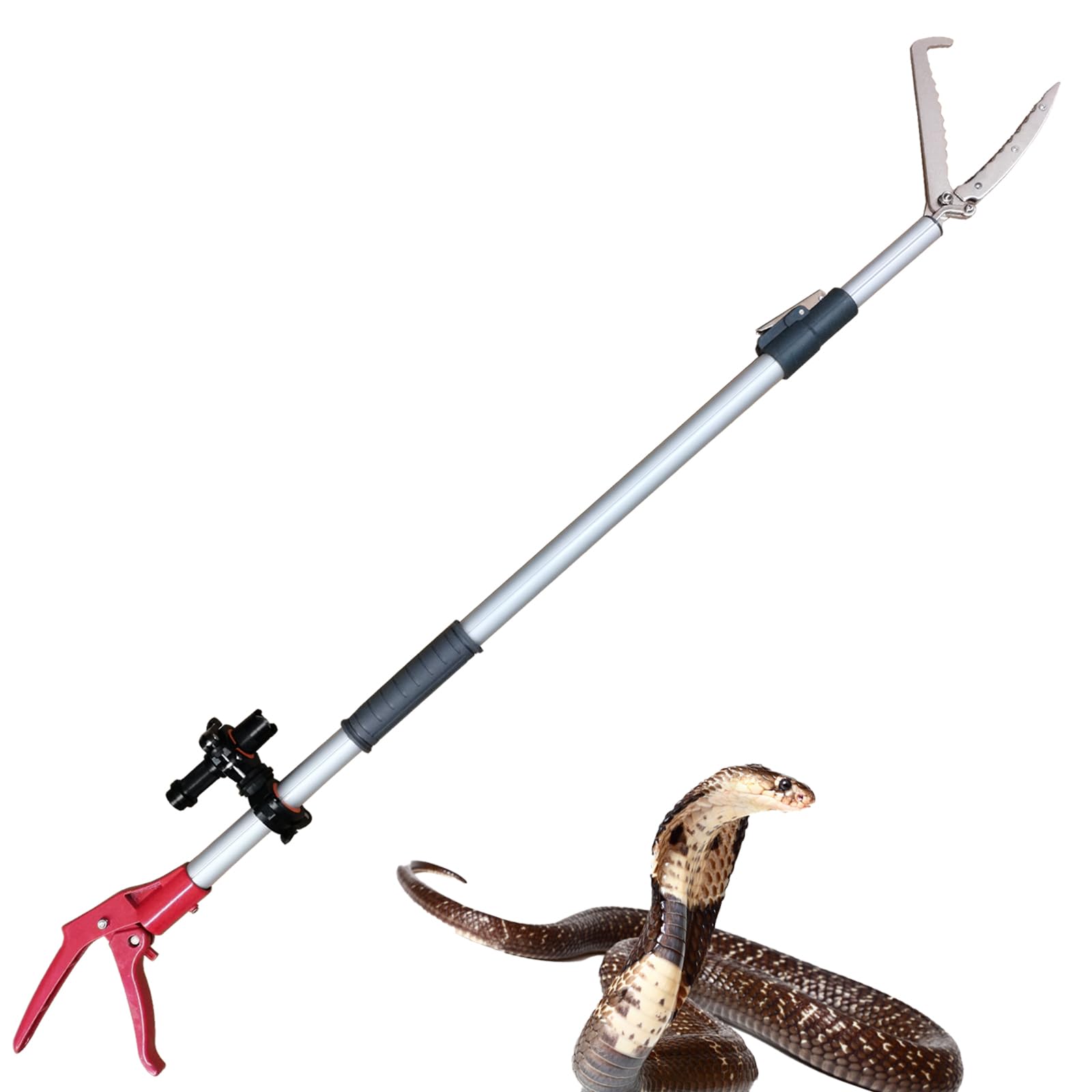 Amazon.com: REAYEAXN 55''-89''Telecopic Snake Tongs Professional ...