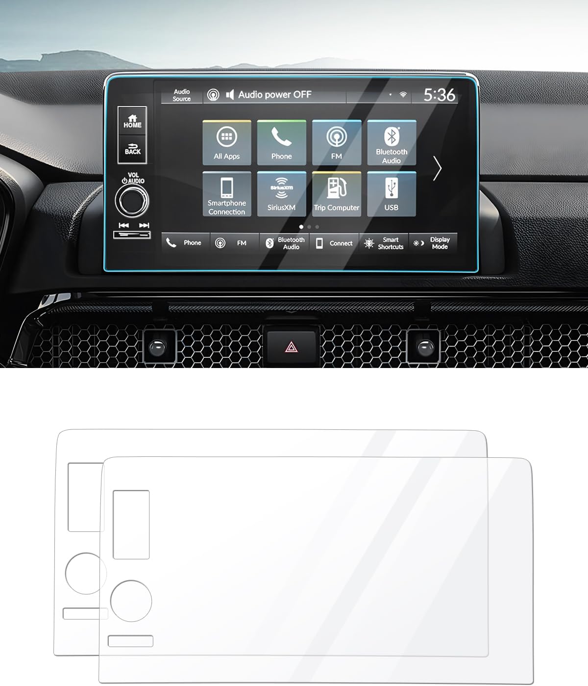 Amazon.com: Autorder 2PCS Screen Protector for 2023 2024 2025 Honda CRV ...