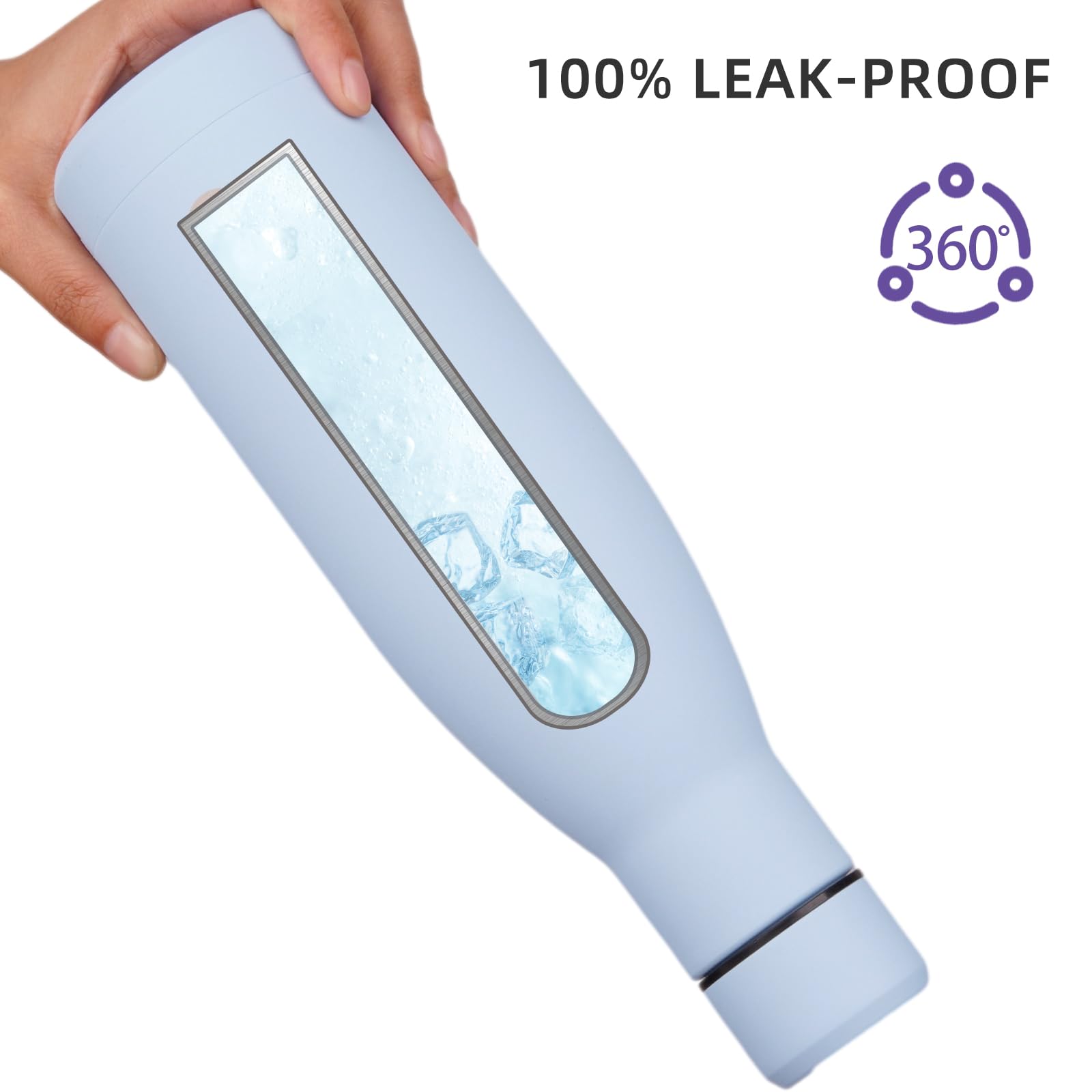 Snapklik.com : BJPKPK Insulated Water Bottle 12oz Stainless Steel Water ...