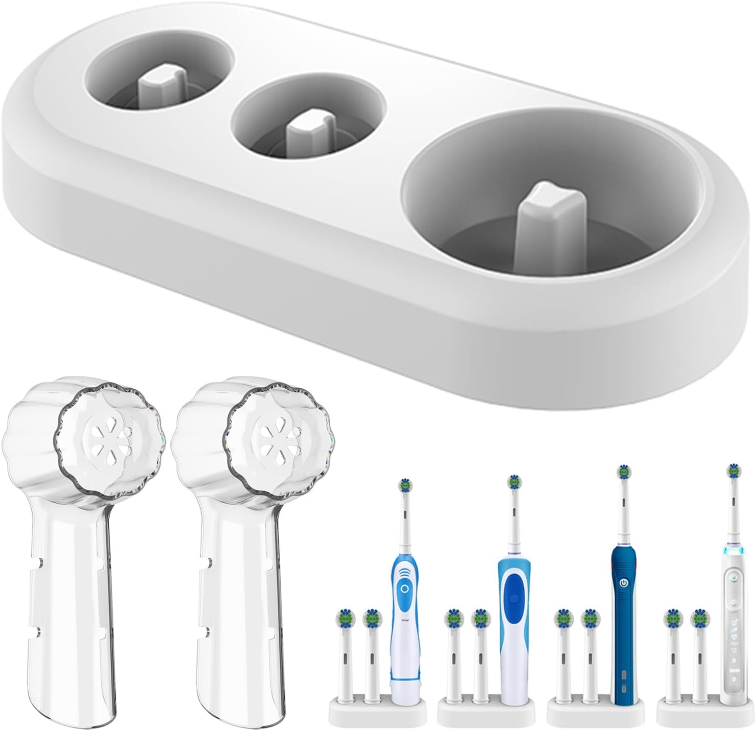 Amazon.com: Toothbrush Holder Holder Compatible with Oral-B Electric ...
