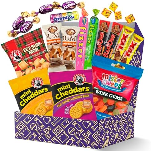 Amazon.com: Treats from Home Mini International Exotic Snack Box ...