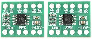 Amazon.com: 2Pcs Music Chip DIY Module, Sound Chip with Three Levels of ...