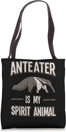 Amazon.com: Giant Anteater Animal Cute Funny Figure Tote Bag : Clothing ...