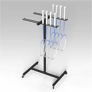 Amazon.com: CSNBDMBBSH Tennis Racket Storage Rack, Badminton Racquet ...