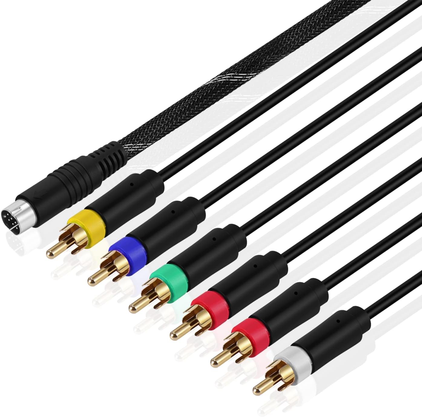 Amazon.com: TNP Sega Saturn RGB/RGBs Adapter Cable Connector ...