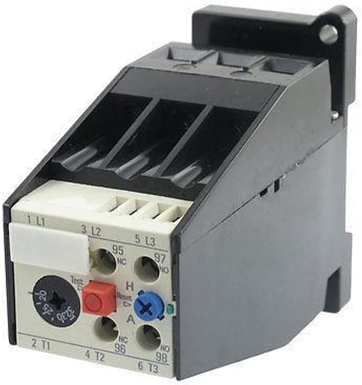 AC 20A - 32A Motor Protection Thermal Overload Relay 1 NO 1 NC : Amazon ...