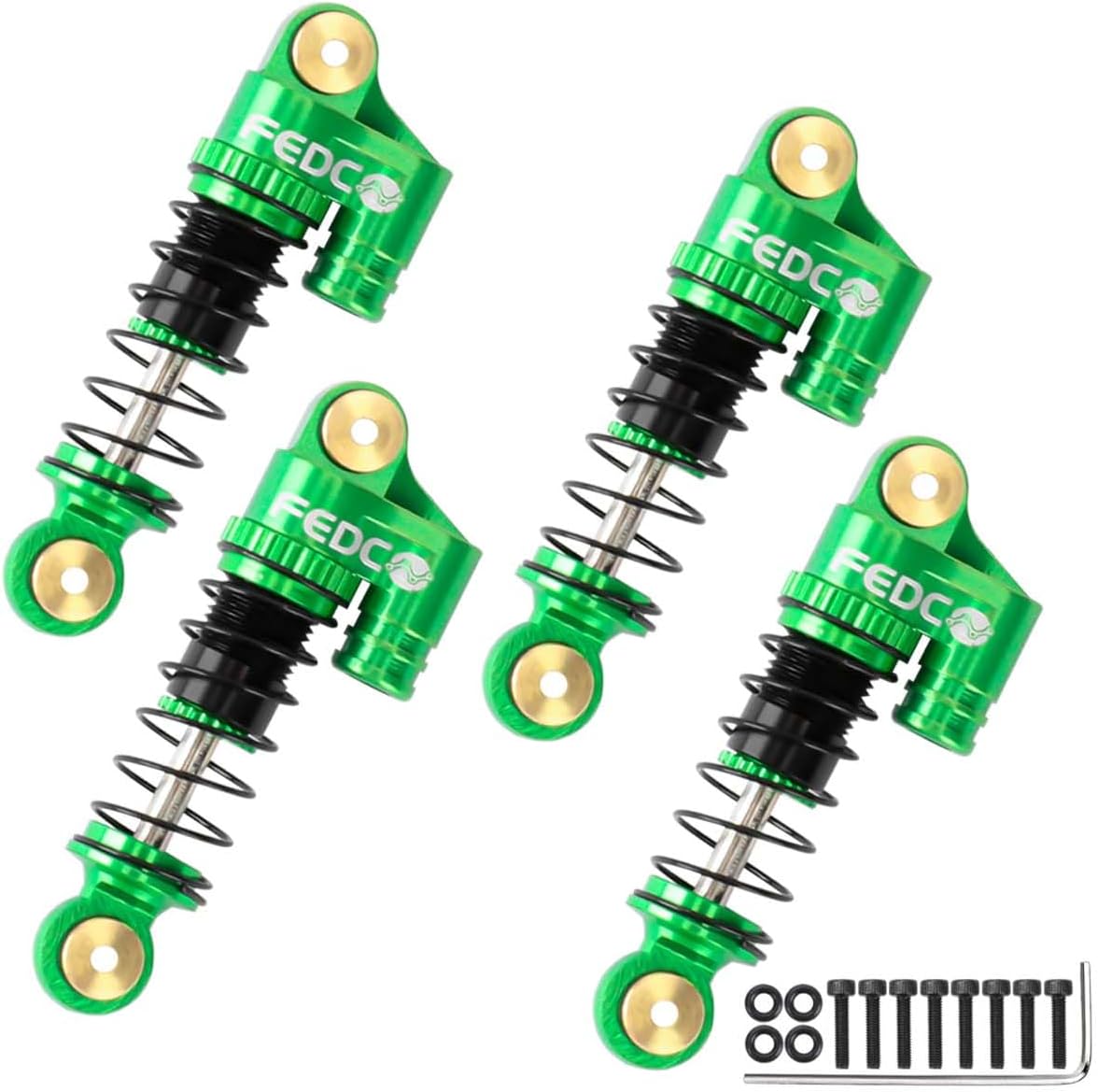 Amazon.com: FEDCO SCX24 Shocks 32MM Oil-Filled Shocks CNC Aluminum ...