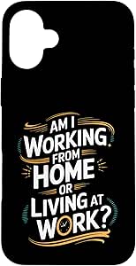 Amazon.com: Am I Working From Home Or Living At Work Funny Remote ...