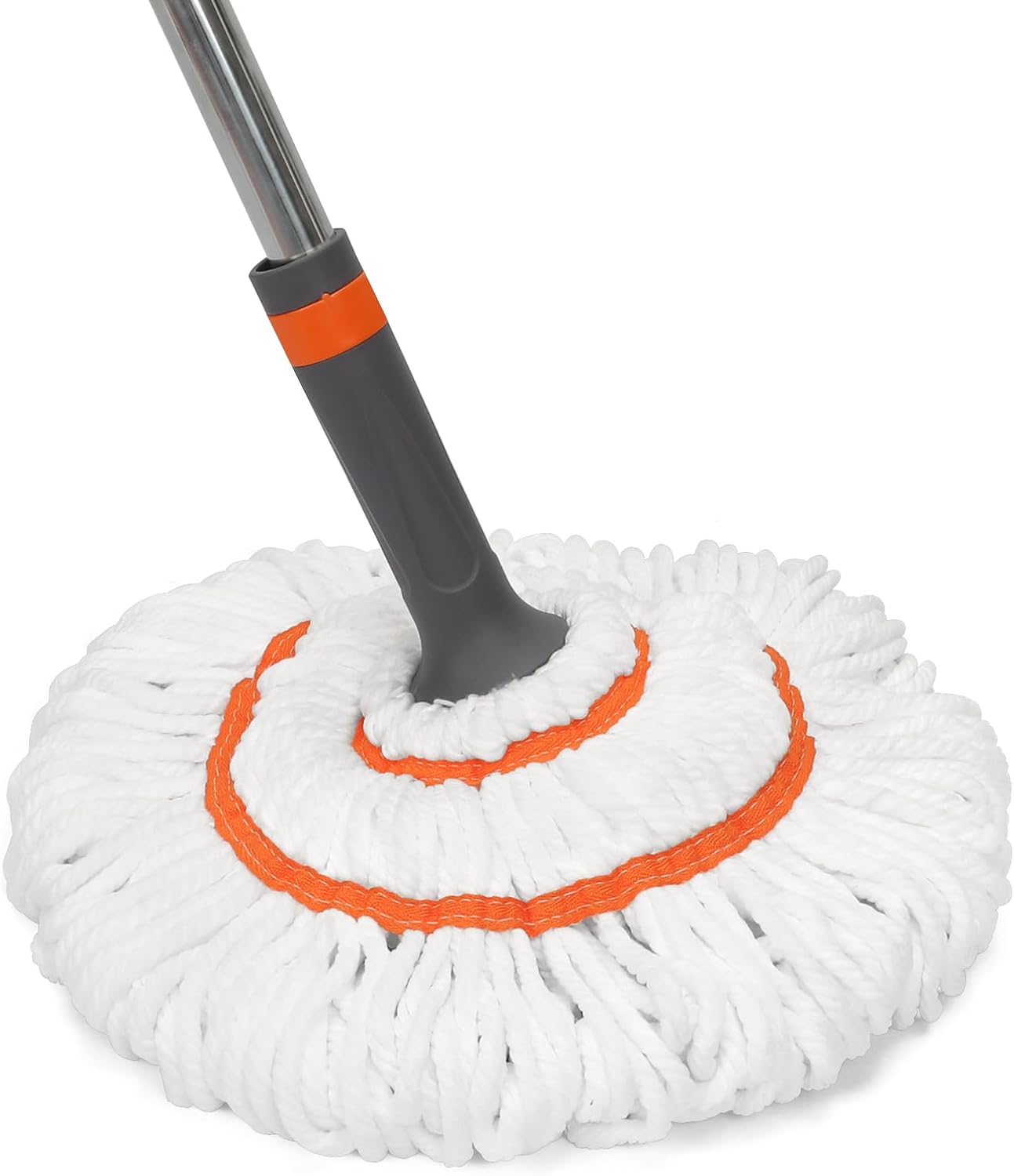Amazon.com: Self-Wringing Twist Floor Mops – 55” Long Handle Microfiber ...