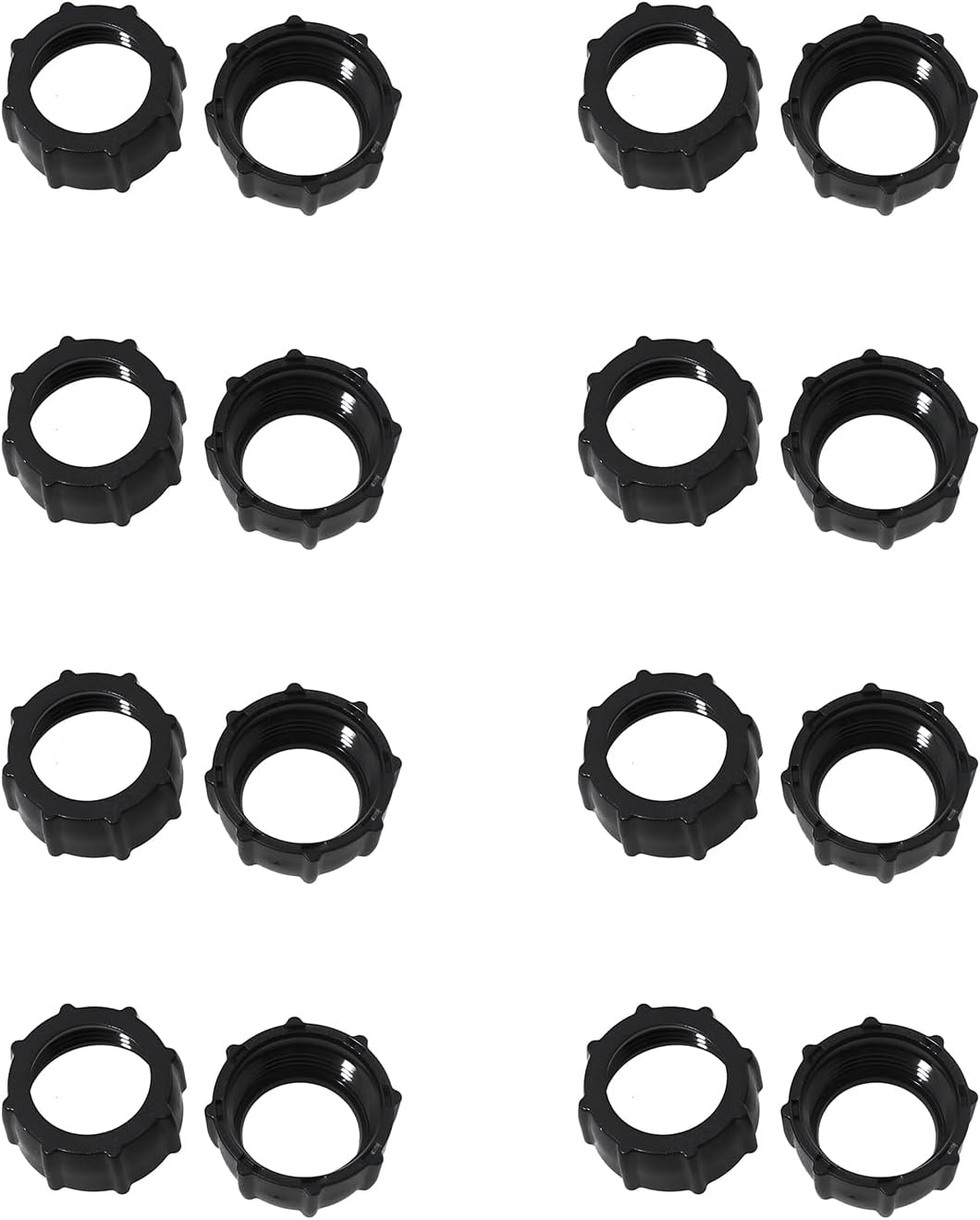 Amazon.com : Maxmoral 16PCS Black Plastic Tightening Nut Ball Joint ...