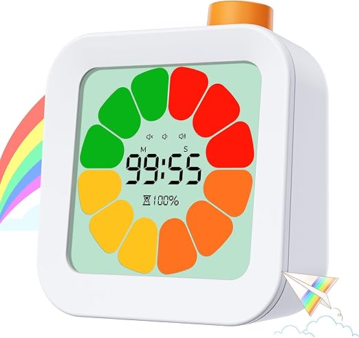 Amazon.com: EooCoo Visual Timer for Kids with ADHD & Autism – Digital ...