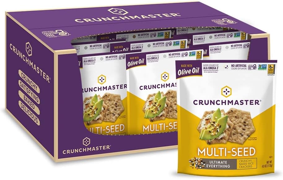 Amazon.com: Crunchmaster Multi-Seed Gluten-Free Ultimate Everything, 4 ...