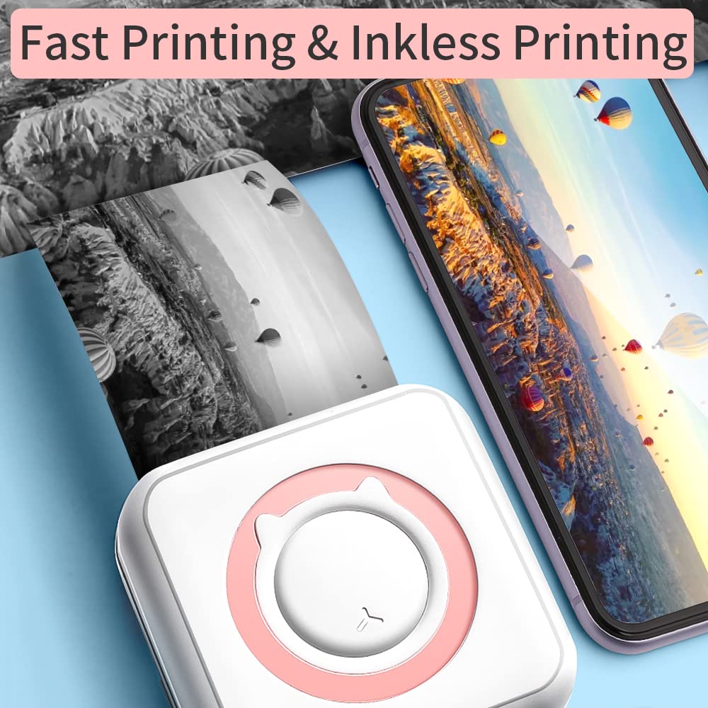 Mini Pocket Printer, Bluetoot...B0BL7CMXLL | Encarguelo.com