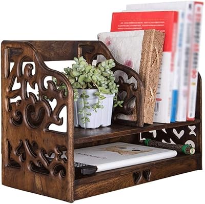 Amazon.com: Solid Wood Book Holder Stand for Page Rest, Book ...
