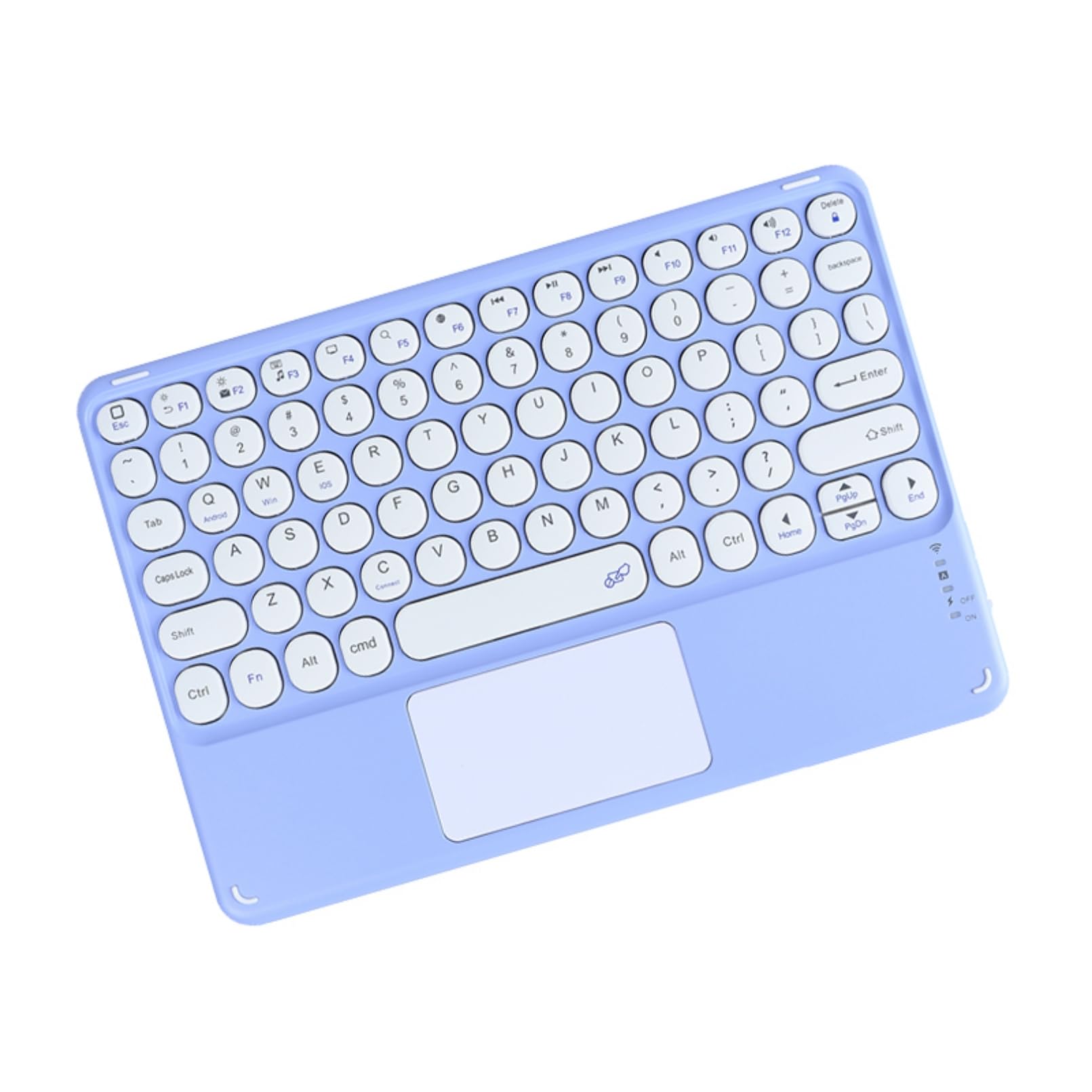 Amazon.com: Wireless Keyboard with Touchpad,Ultra-Slim Portable ...