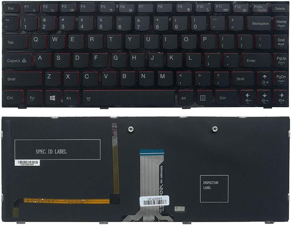Amazon.com: New Keyboard Replacement for Lenovo Yoga 520-14IKB, Yoga ...