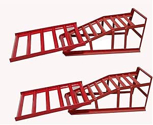 Amazon.com: - All Steel Car Ramps, Load to 3000Kg/6613 Ib, Portable ...