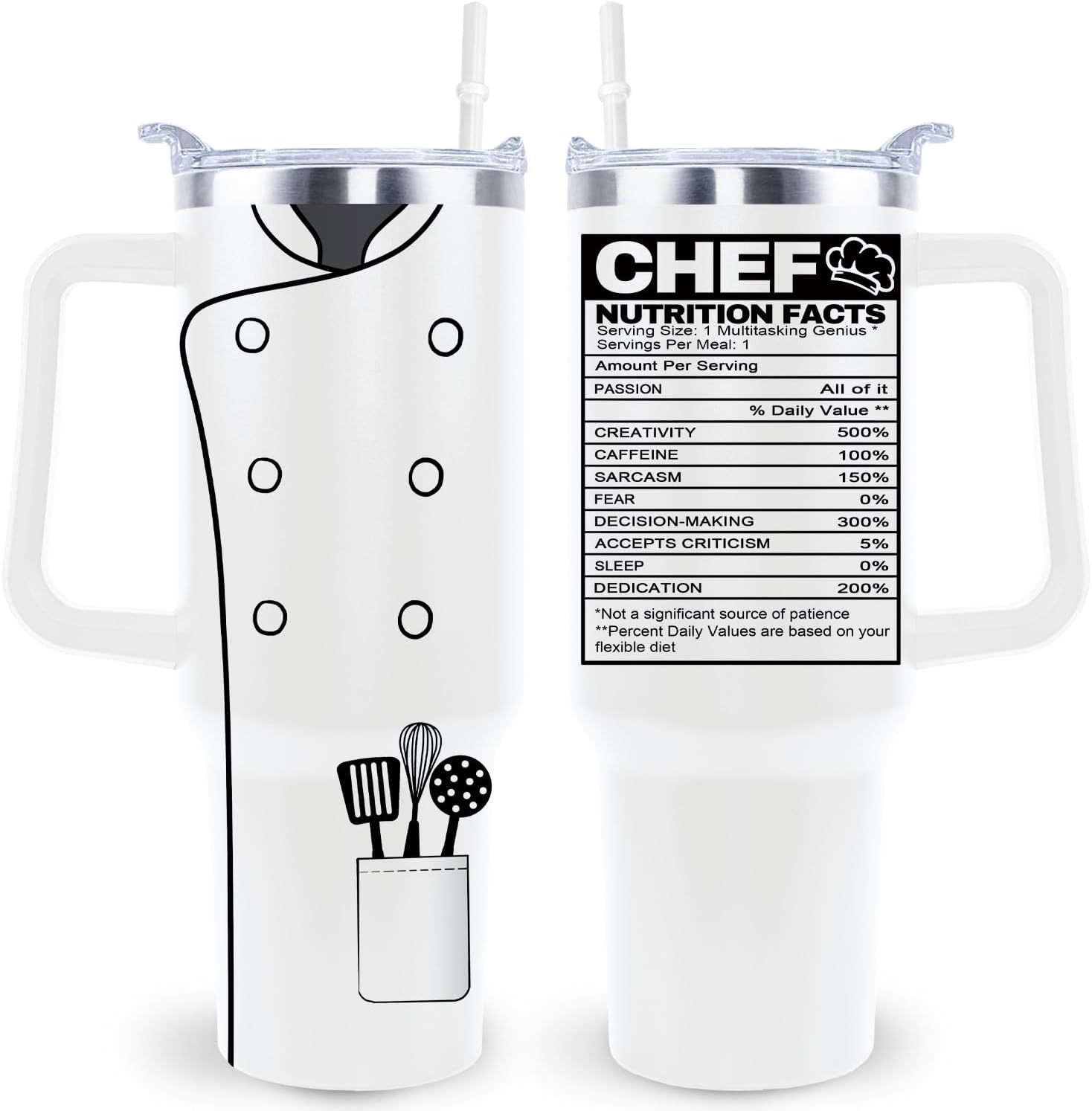 Amazon.com | sxmluedn Chef Gifts Chef Tumbler Cup Chef Gift Ideas For ...