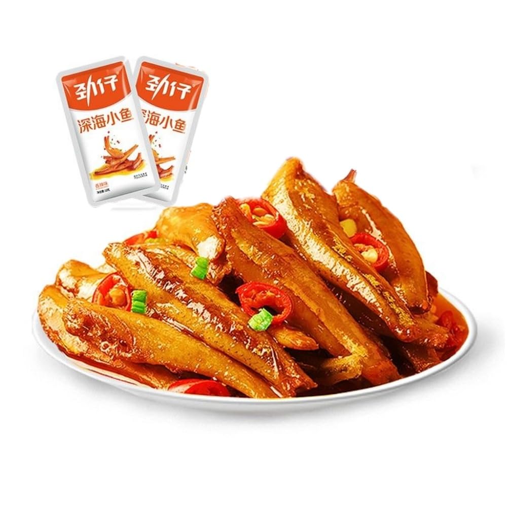 Amazon.com: Hunan Specialty Spicy Fish Dried Small Fish Chinese Leisure ...