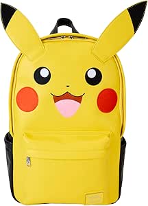 Amazon.com: Loungefly Pokemon Pikachu Full-Size Backpack : Clothing ...