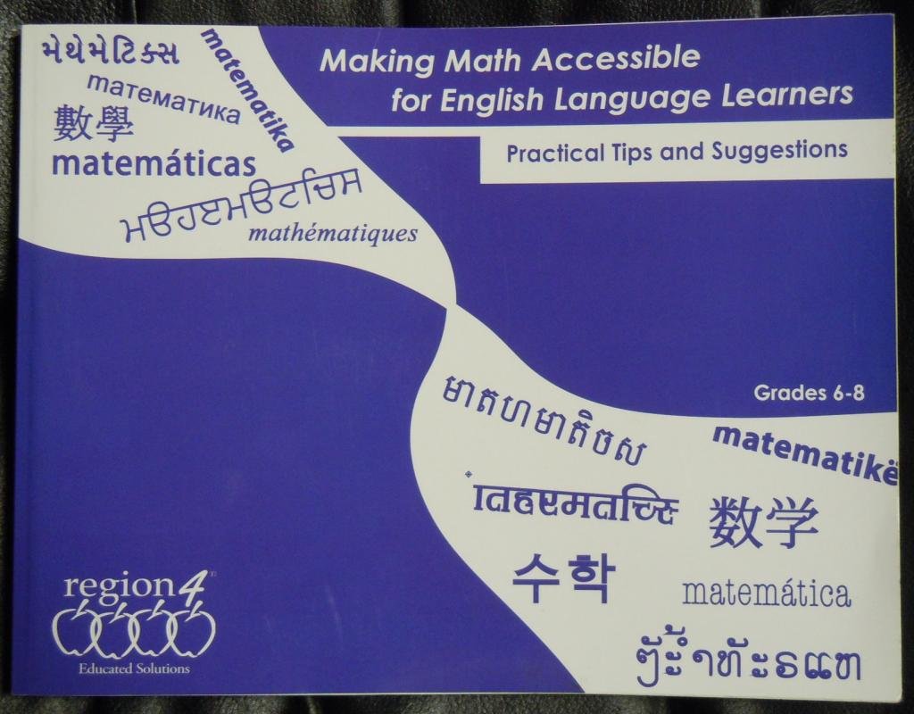 Making Math Accessible for English Language Learners : Practical Tips ...