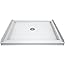 DreamLine SlimLine 32 in. D x 54 in. W x 2 3/4 in. H Center Drain ...