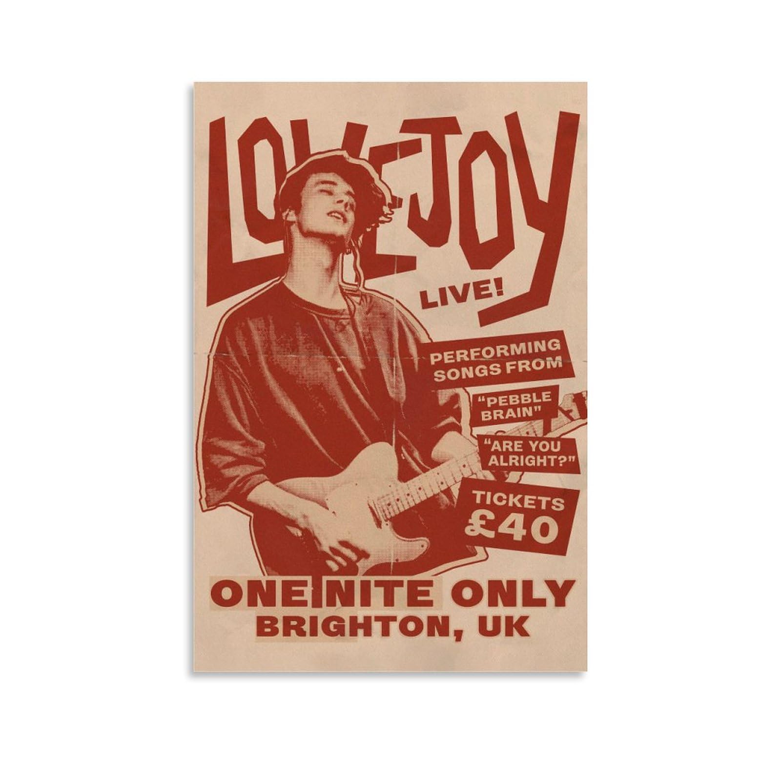 Amazon.com: VOXN 90s LoveJoy Concert Poster Poster 90s Canvas Wall Art ...