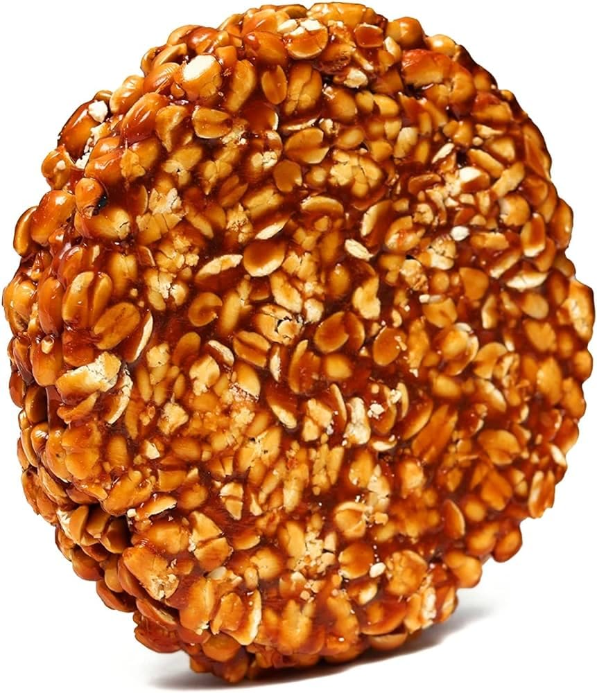 Manohar Lal Daulat Ram Garg Peanut Jaggery Chikki Natural, Peanut ...