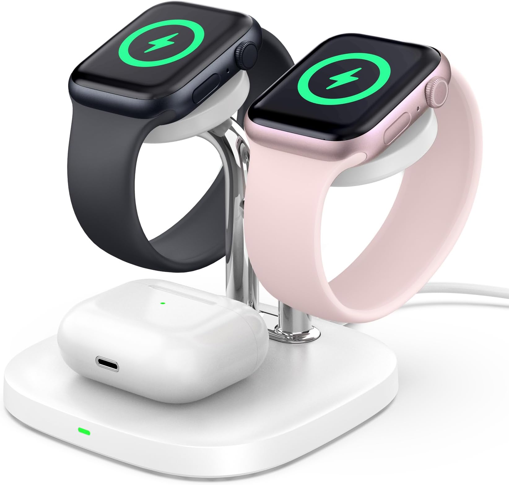Amazon.com: SwanScout Dual Watch Charger Stand for Apple Watch ...