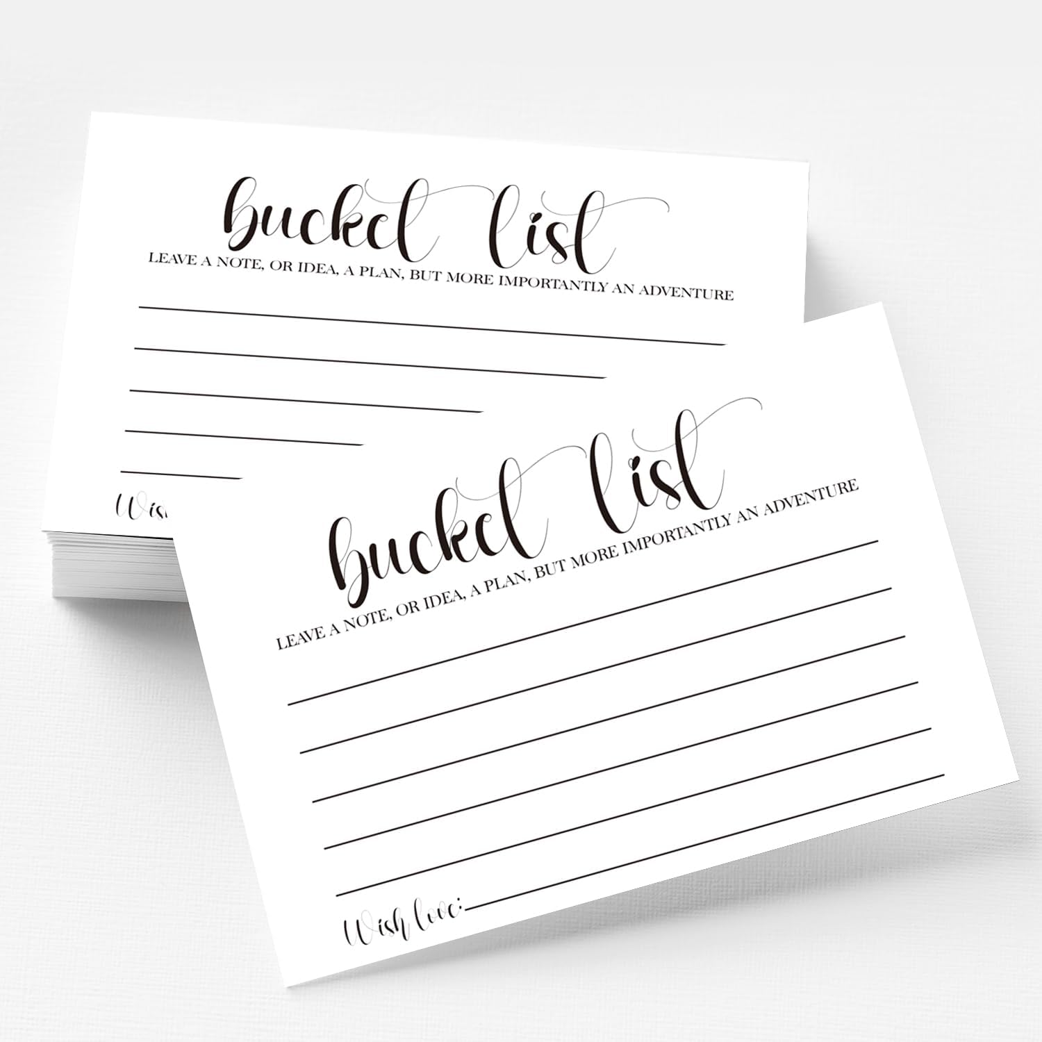 Amazon.com: ETIKEDO 50 Bucket List Cards, Bucket List Suggestions Cards ...