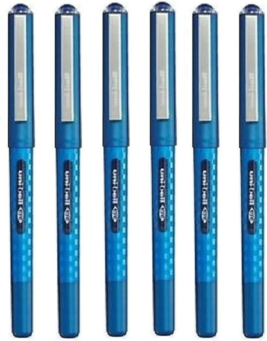 Uni Ball Eye Designer Blue Rollerball Pen Fine 0.7mm Nib Tip 0.5mm Line ...