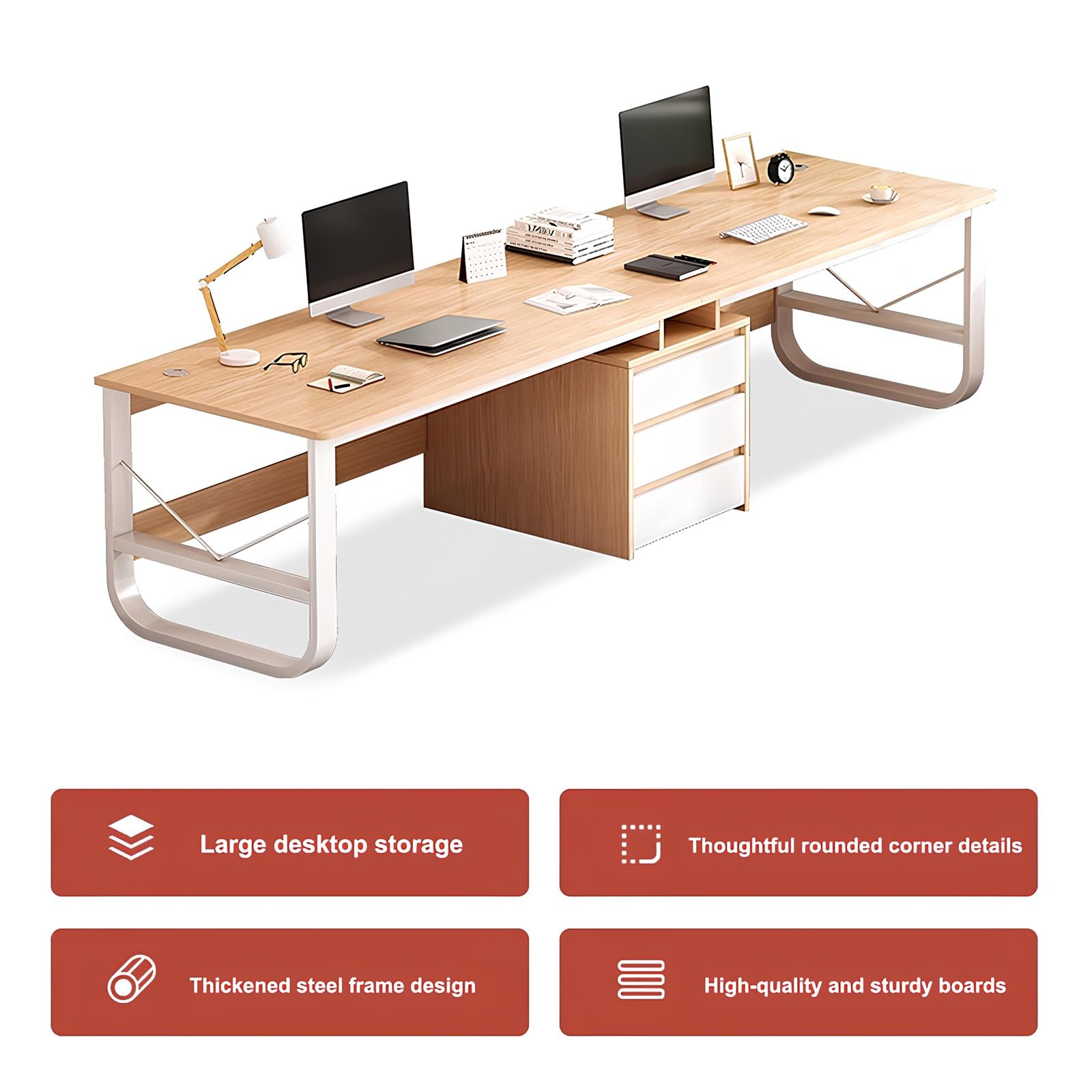 Writing Desk 2 Person 2 Person Desk | Double Desk Home Office