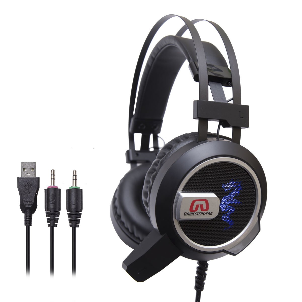 Snapklik.com : GamesterGear Falcon Over The Ear Stereo Pc Gaming ...