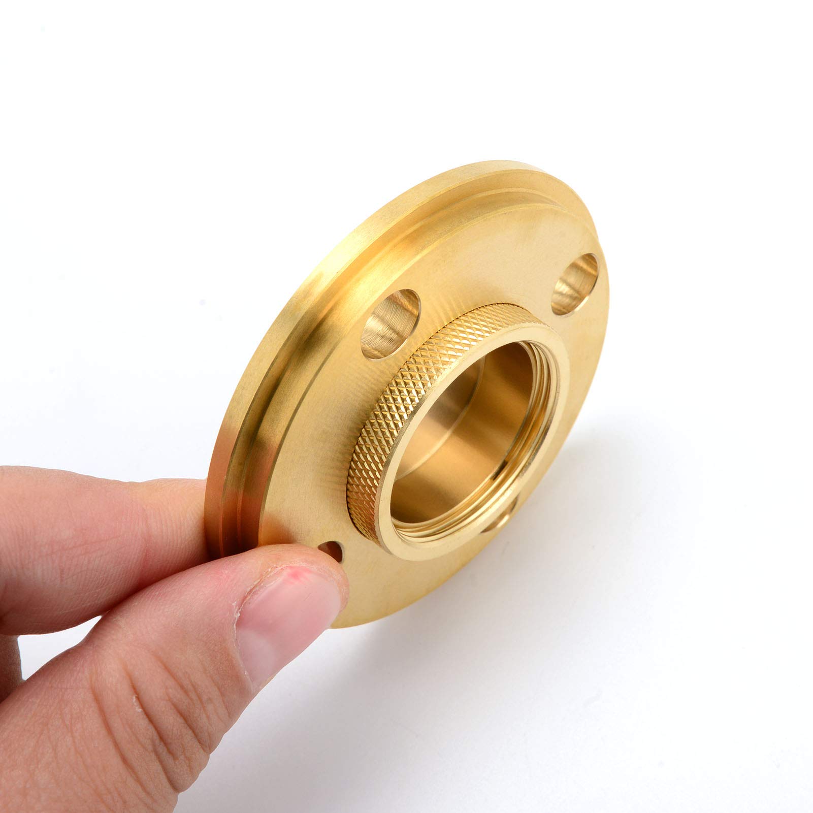 Shoze 10PCS Brass Router Boot Kits Solid Brass Template Guide Kit Cnc ...