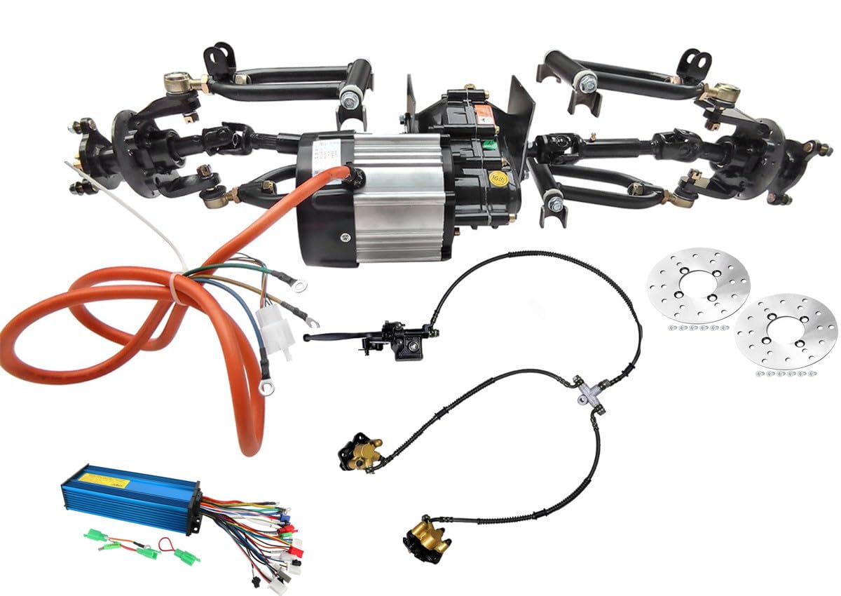 Amazon.com: Complete kit Front 4 Wheel Drive Axle kit Swing Arm ...