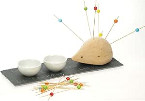 REVIMPORT – Set party Ardoise avec Herisson 20 Pics and 2 Pots ...