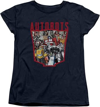 Amazon.com: PopFunk Classic Transformers Autobot Collage Womens Premium ...