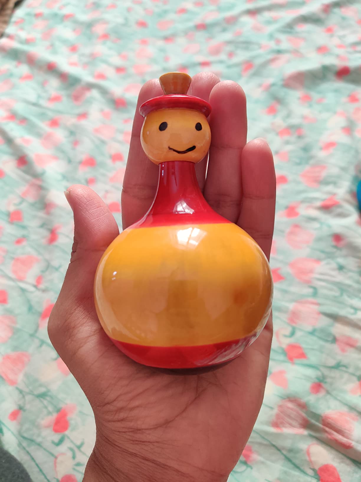 Buy CHANNAPATNA TOYS Wooden Roly Poly Balancing Dolls for Kids (1 ...