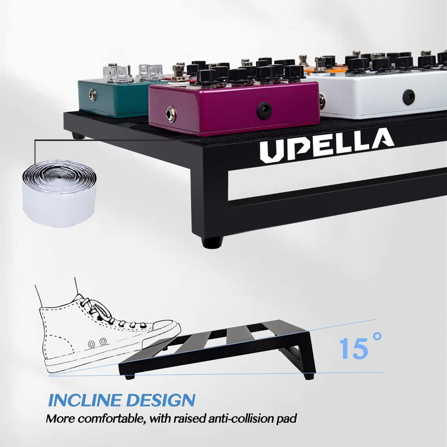 Snapklik.com : UPELLA Guitar Pedal Board Aluminum Guitar Effect Pedal ...