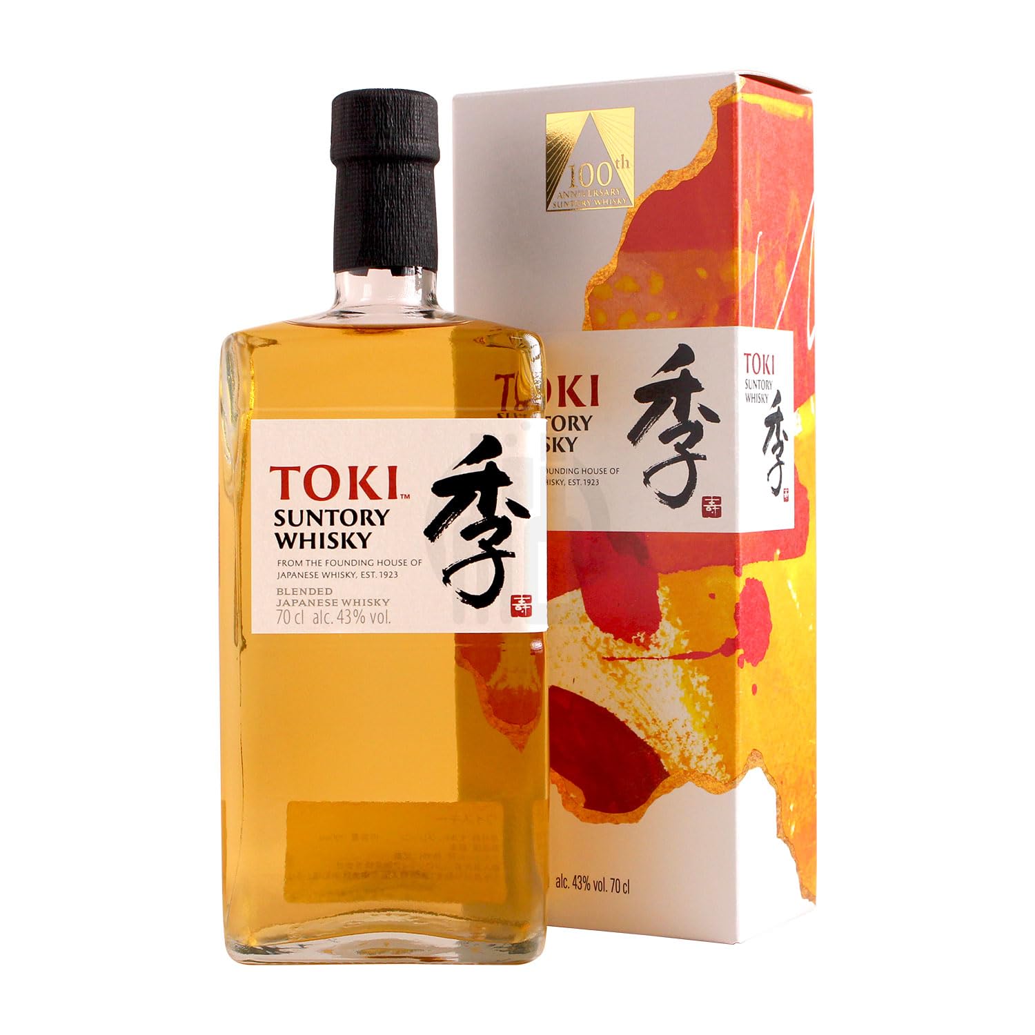 Amazon.co.jp: サントリー TOKI-季- トキ 100周年記念ギフト箱付き 43% [ ウイスキー 日本 700ml ...