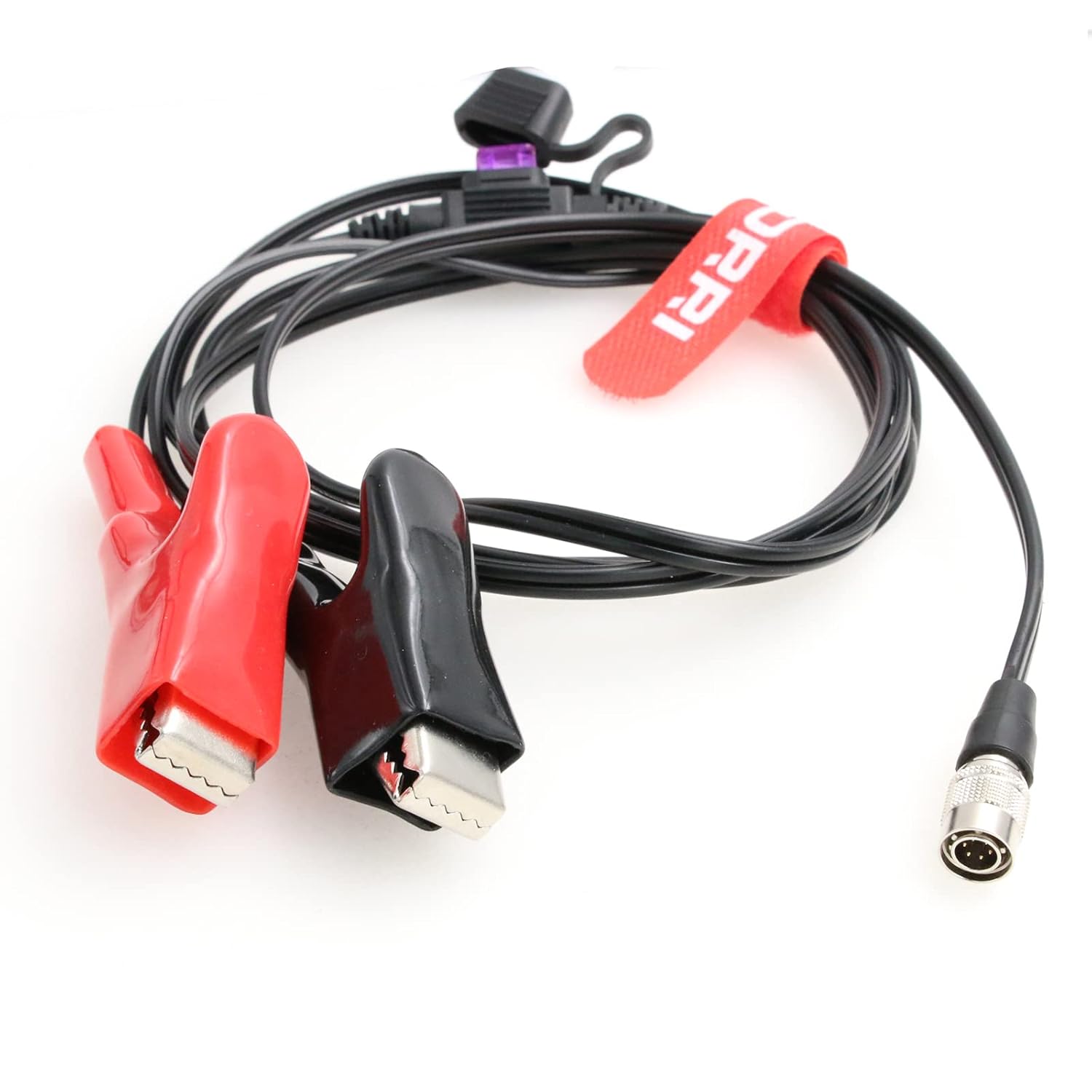 Amazon.com: DRRI 12V 6-Pin Hirose with Alligator Clamps Power Cable for ...